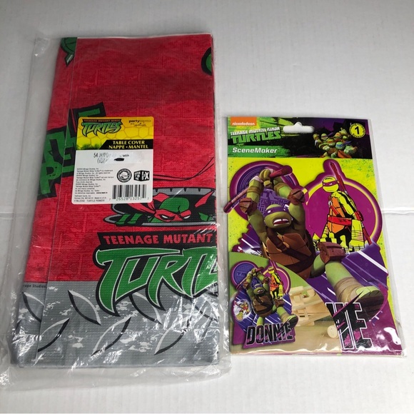 Hallmark | Other | Hallmark Teenage Mutant Ninja Turtles Paper Table ...